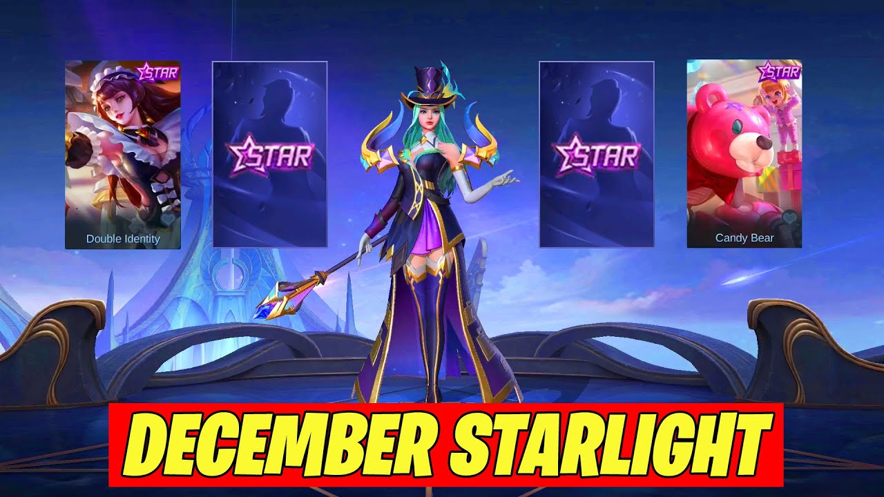 DECEMBER STARLIGHT SKIN 2022 CHOICES | MOBILE LEGENDS: BANG BANG! - YouTube