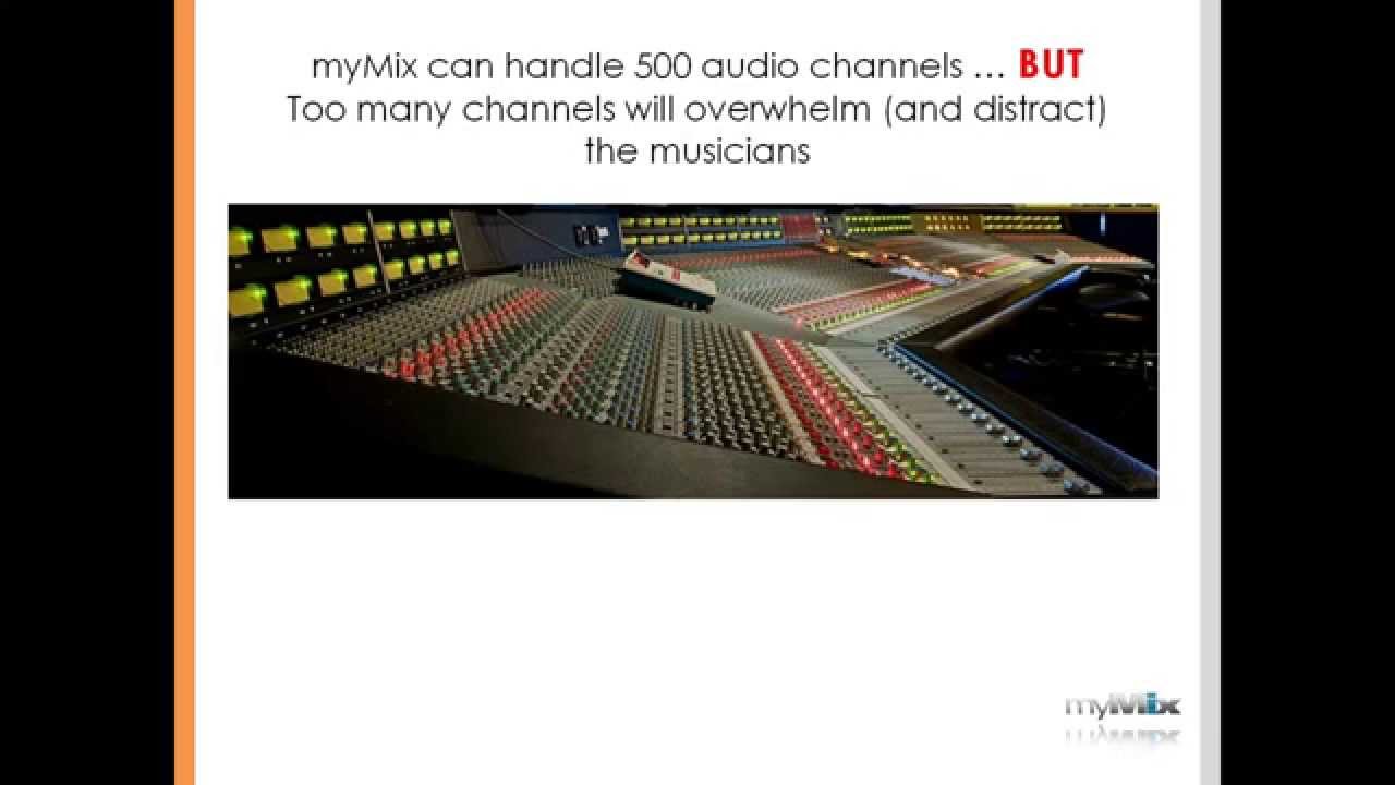 What channels to send for a personal monitor mixing system - YouTube