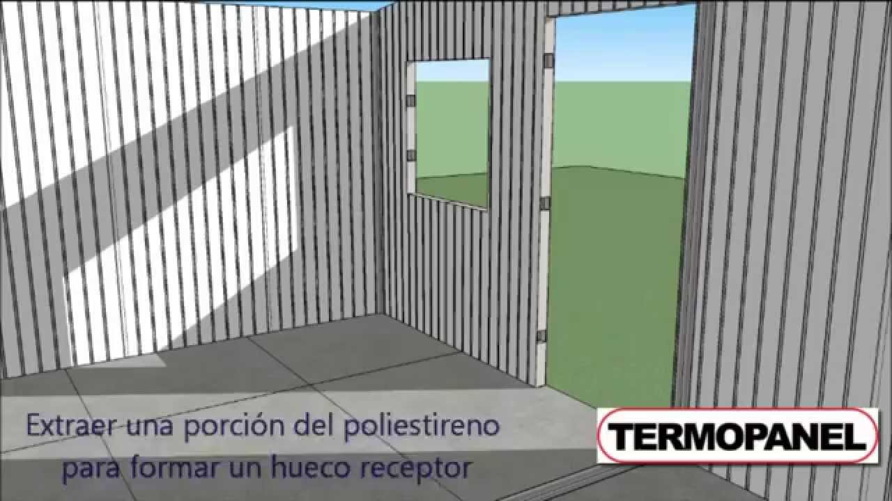 ISOPANEL-TERMOPANEL - proceso constructivo Vivienda - YouTube