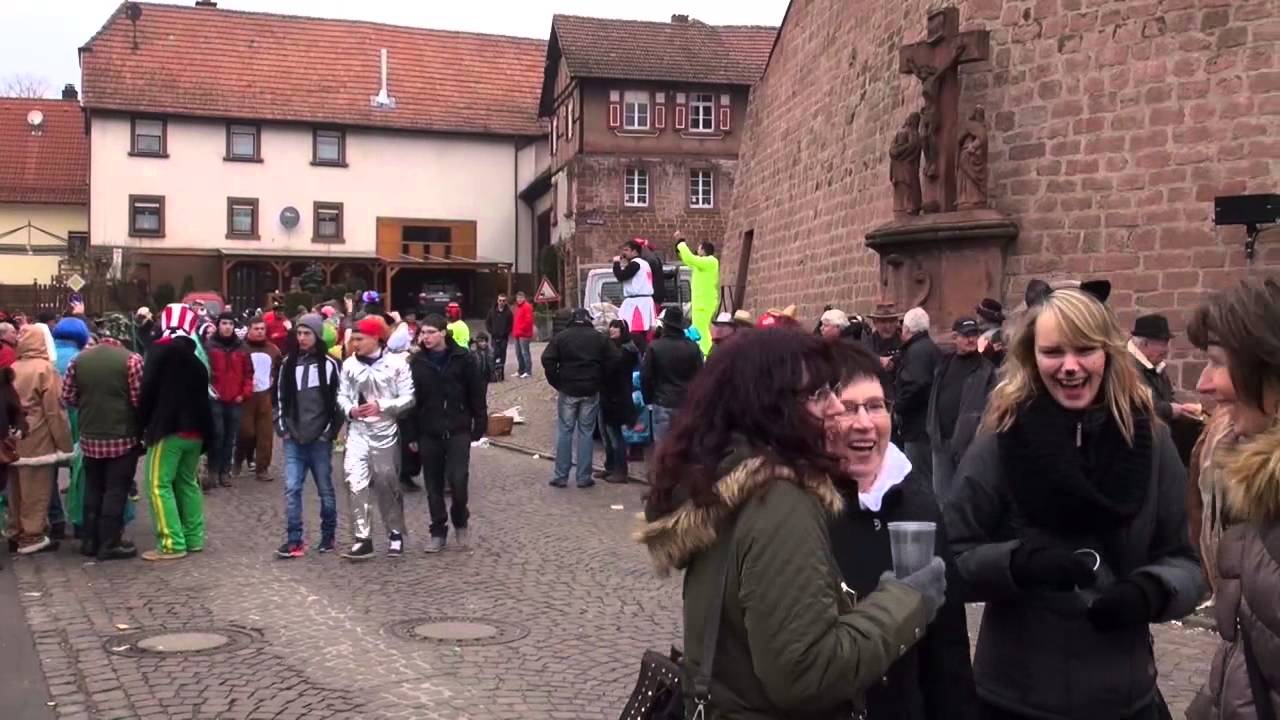 Fasnachtsumzug Bundenthal im Dahner Felsenland Germany 2015 Teil 13/14 ...