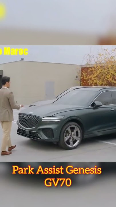Park Assist Genesis GV70 2022 | #shorts #genesis2022 - YouTube