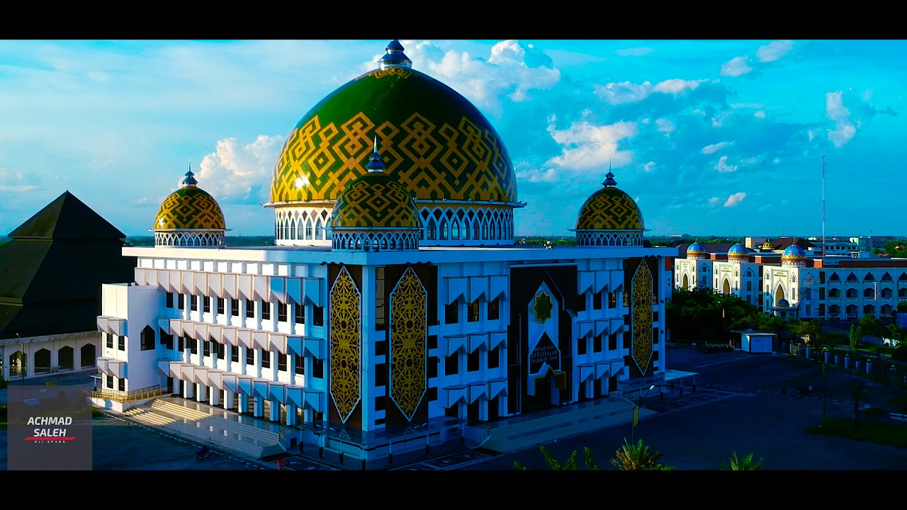 Cinematic Masjid Raya Darussalam - Palangka Raya - YouTube