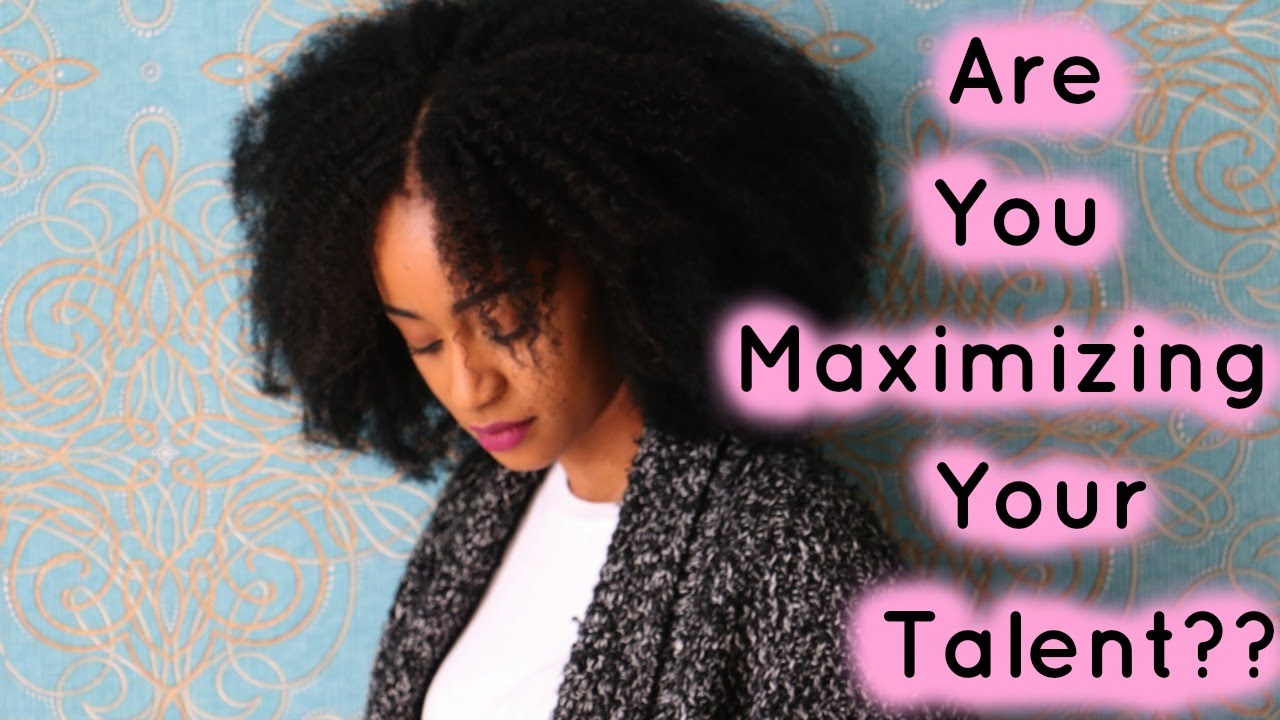 ARE WE MAXIMIZING OUR TALENT? - YouTube