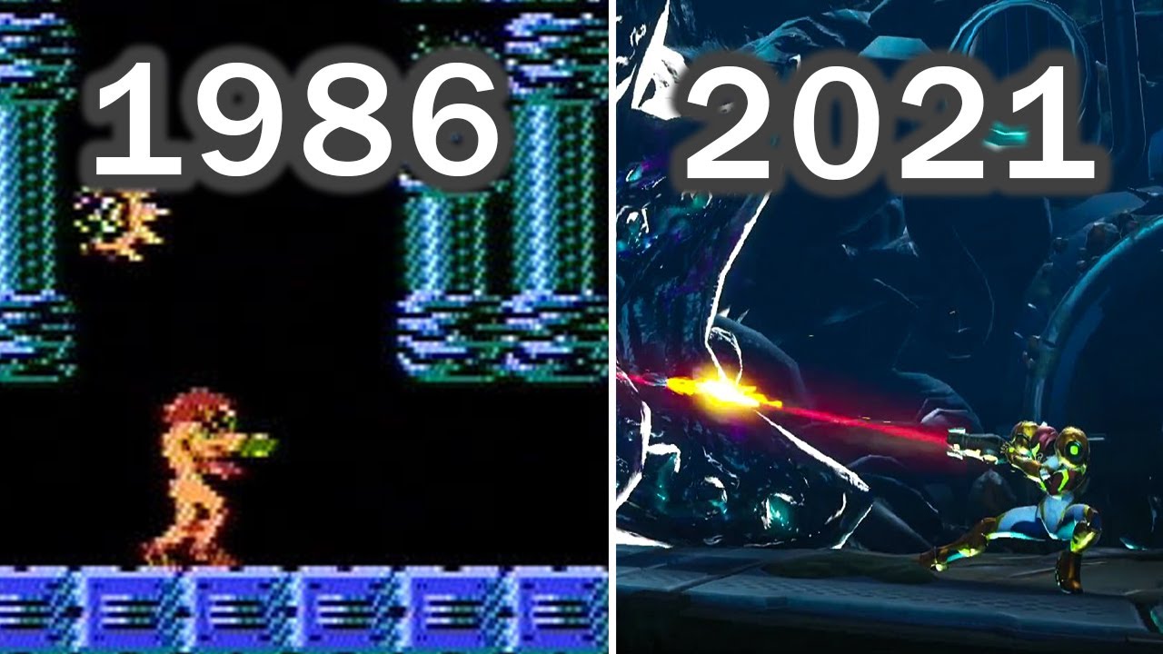 Evolution Metroid 1986-2021 - YouTube