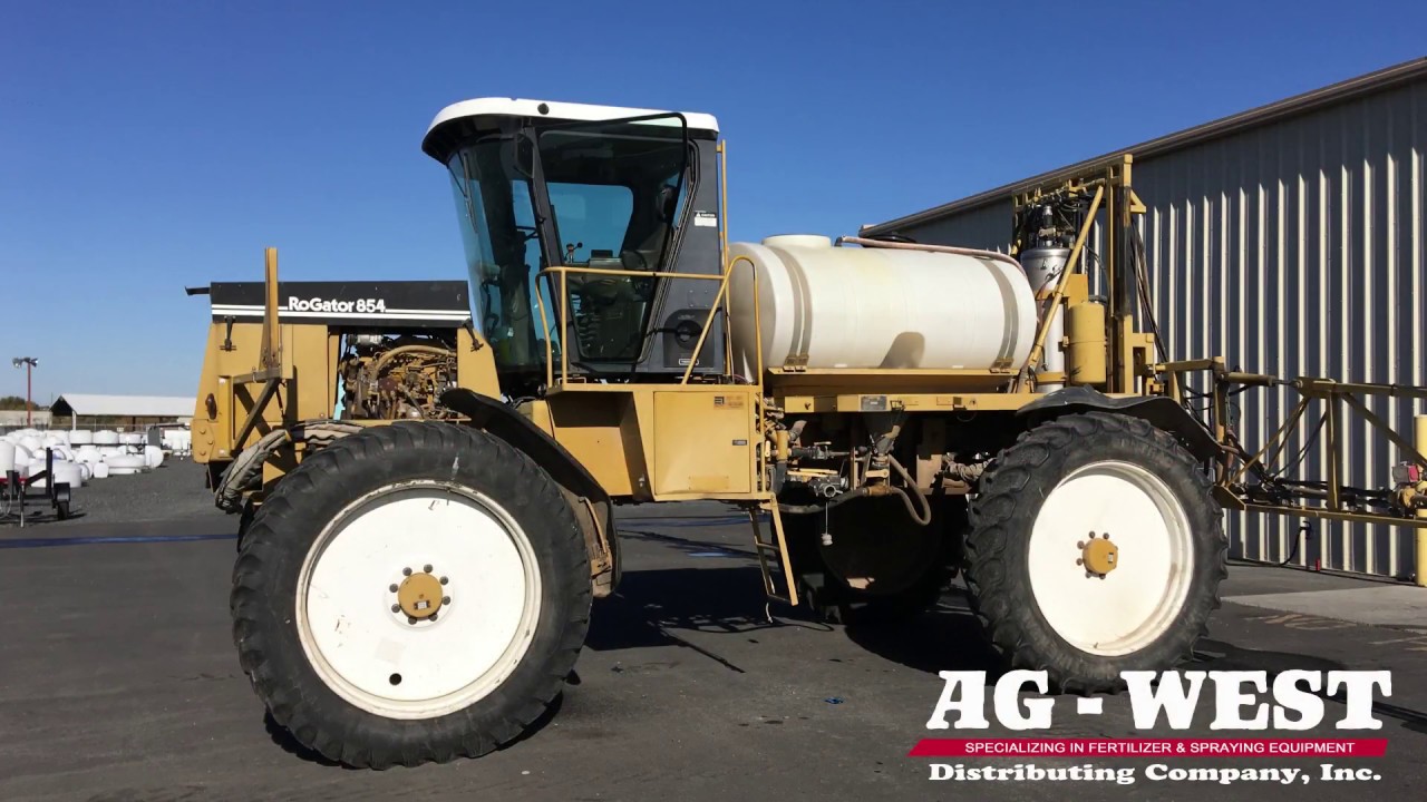 1998 USED Ag Chem Rogator 854 for sale - YouTube