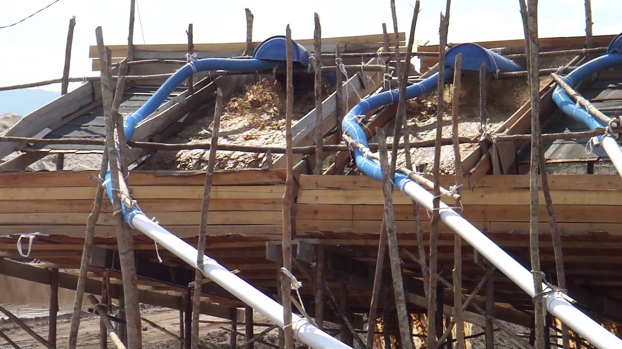 CIRCLE PUMPS GOLD MINING - YouTube