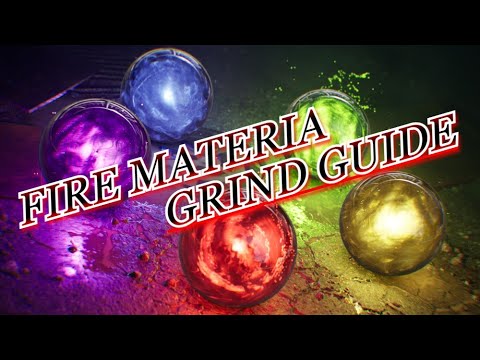 [FF7:EC] HOW TO & WHERE TO GRIND FIRE MATERIA - YouTube