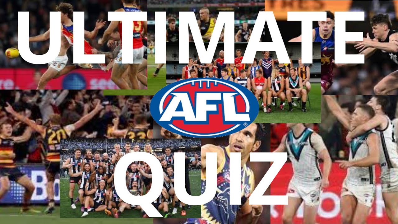 AFL general knowledge quiz - YouTube