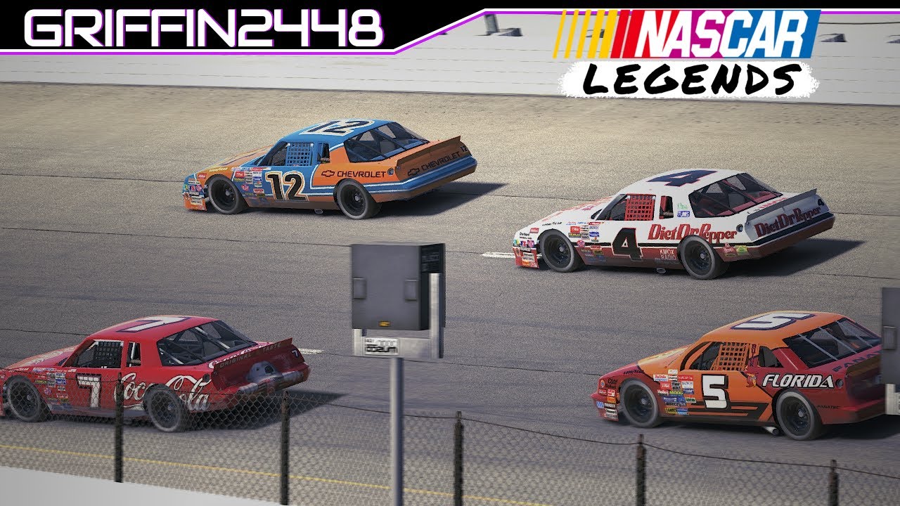they call me right rear - iRacing NASCAR Legends 1987 at Iowa - YouTube