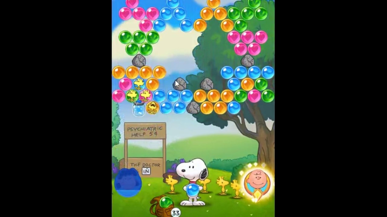 Snoopy Pop Level 25 - NO BOOSTERS 🐶 | SKILLGAMING ️ - YouTube