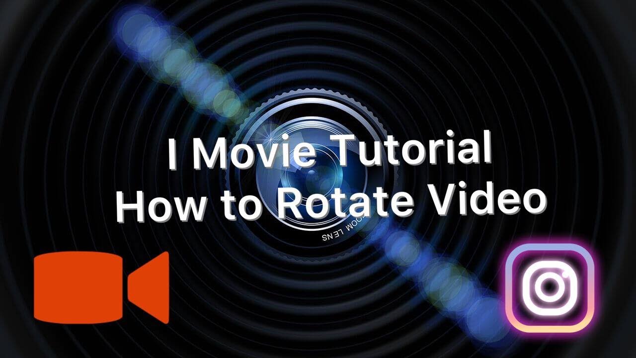 Simple Tutorial on how to rotate video on iMovie - YouTube