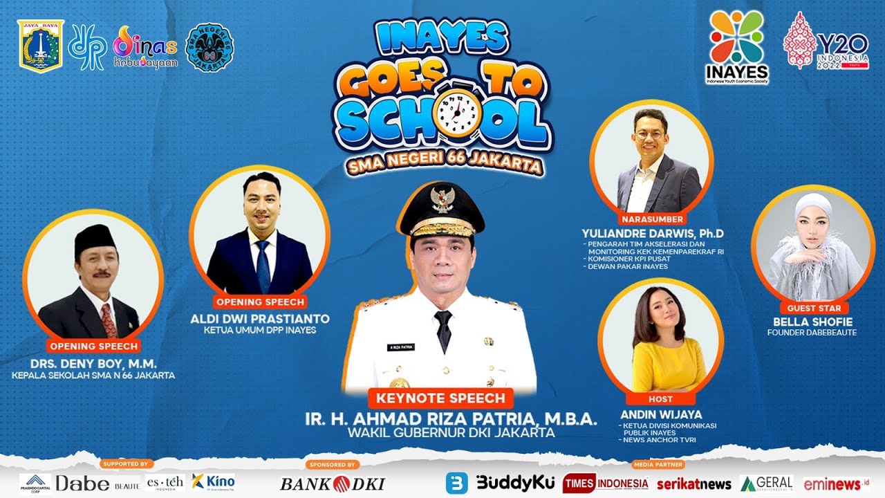 INAYES Goes To School - SMAN 66 Jakarta - YouTube