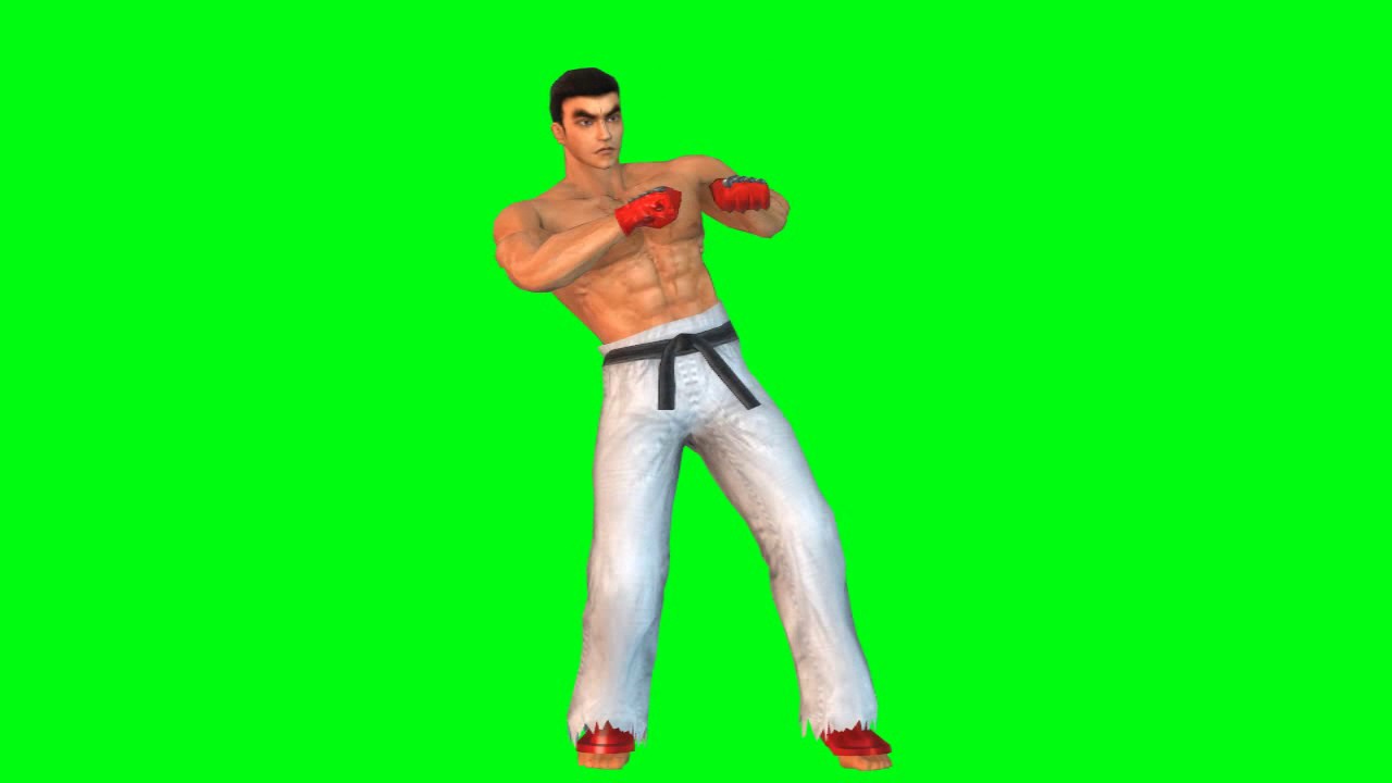 Kazuya dancing animated front tekken chroma - YouTube