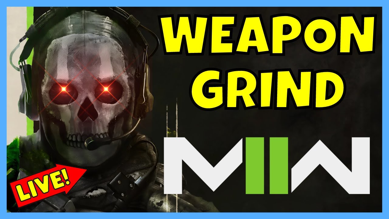 🔴 LIVE: WEAPON GRINDING in MW2 - YouTube