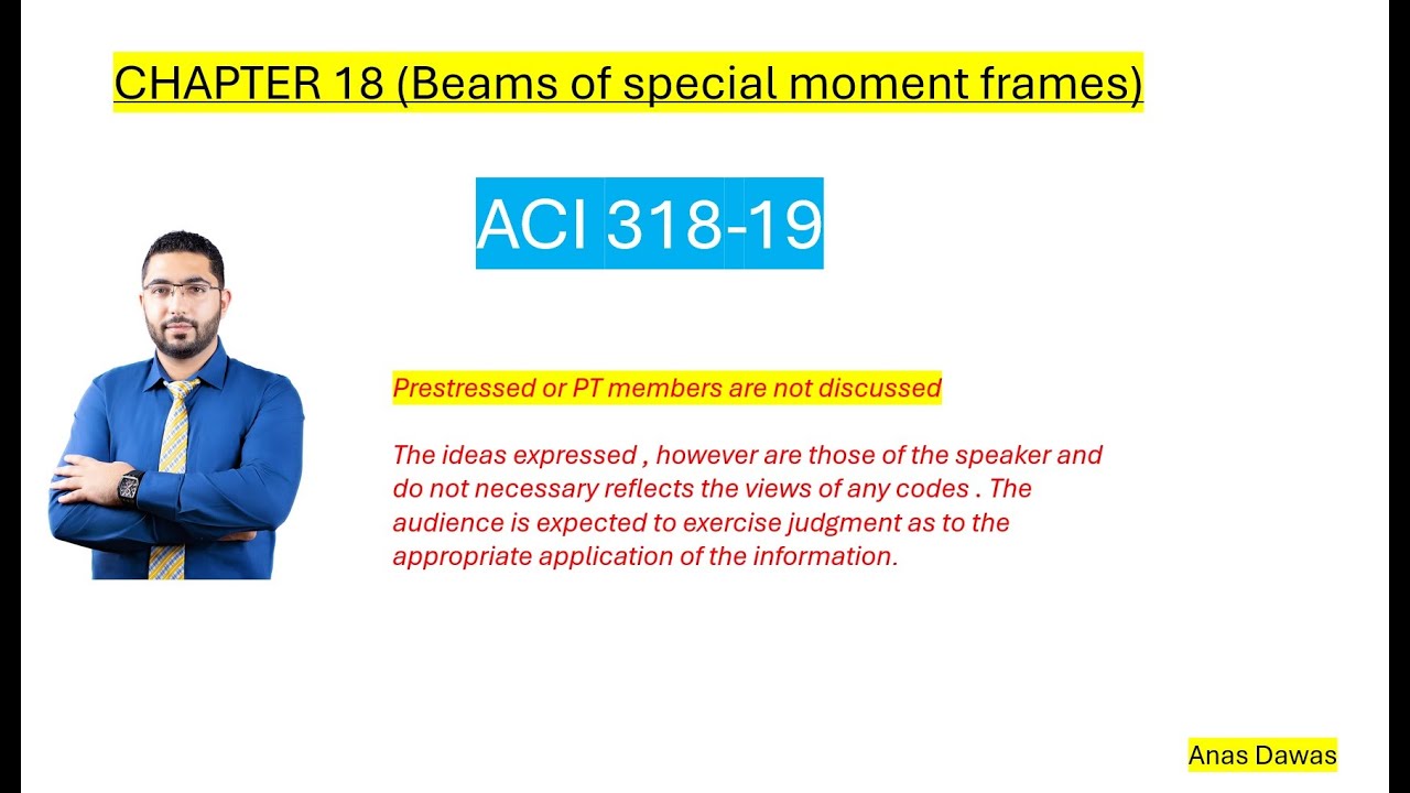 Beams of Special Moment Frames (Part 1) - YouTube