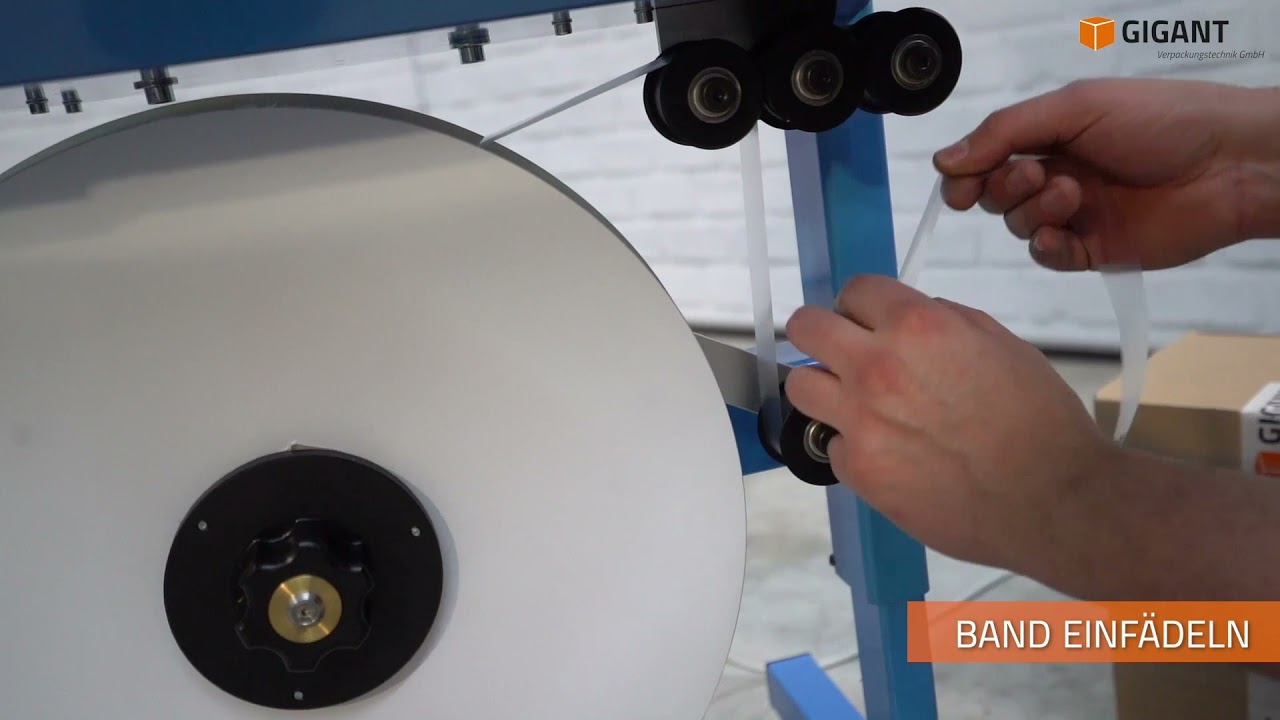 Betriebsanleitung: Banderolieren US 2000 AD - YouTube