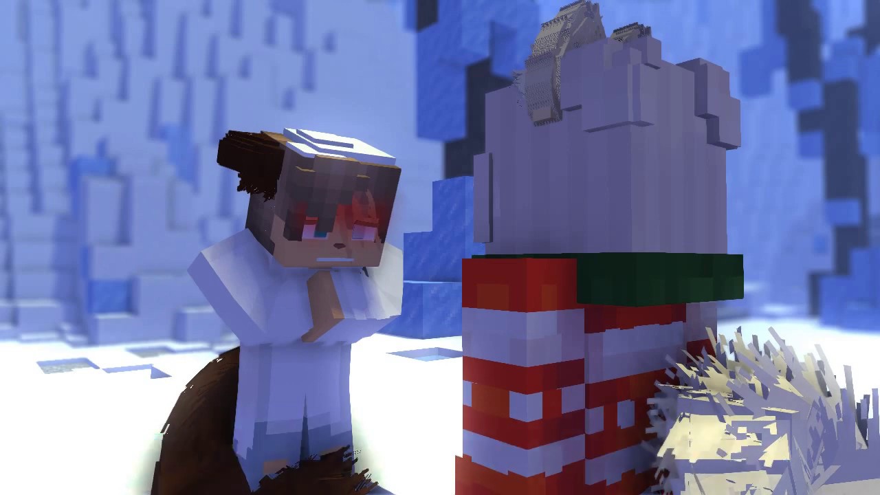 Snow pup (Minecraft animation) - YouTube