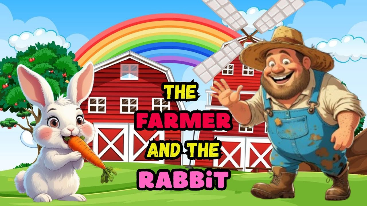 The Farmer And The Rabbit | Short Kids Story | Bedtime Stories for Kids ...