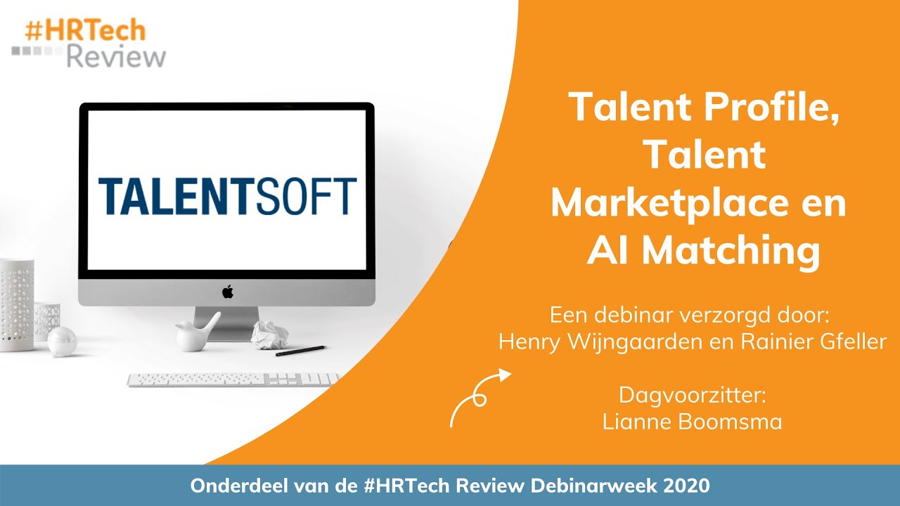 Talent Profile, Talent Marketplace en AI Matching | Talentsoft ...