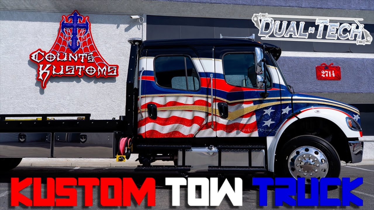 Count’s Kustoms Reveals a New Dual-Tech Tow Truck - YouTube