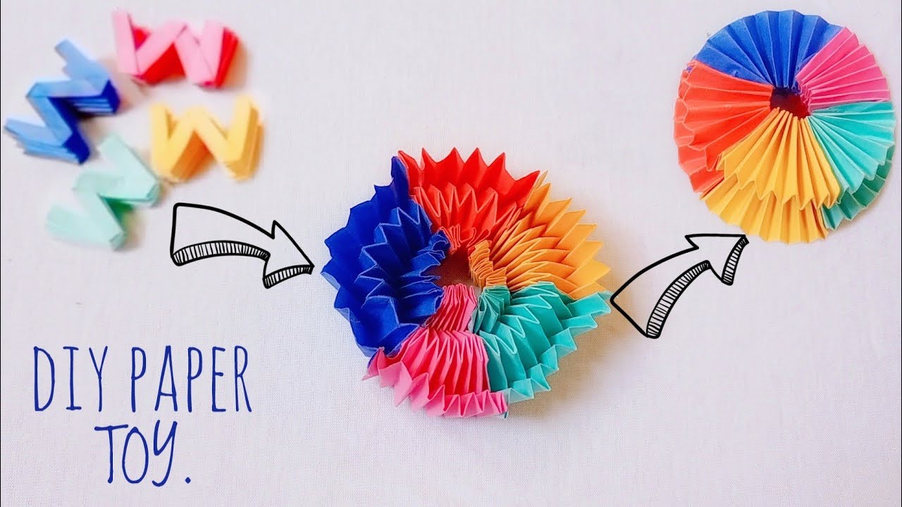 DIY ANTI STRESS TOY | HOW TO MAKE A PAPER TOY~EASY DIY PAPER CRAFTS ...