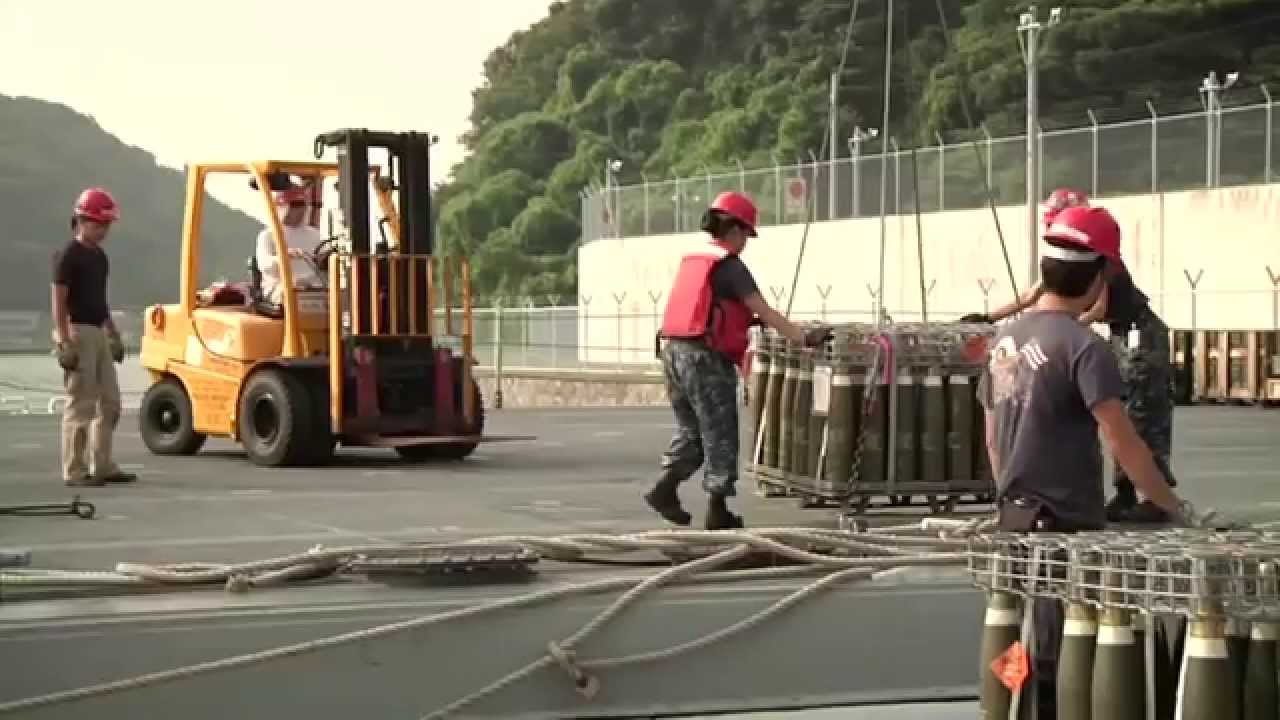 A Navy Munitions Command in Yokosuka, Japan Keeps 7th Fleet Ships Ready ...