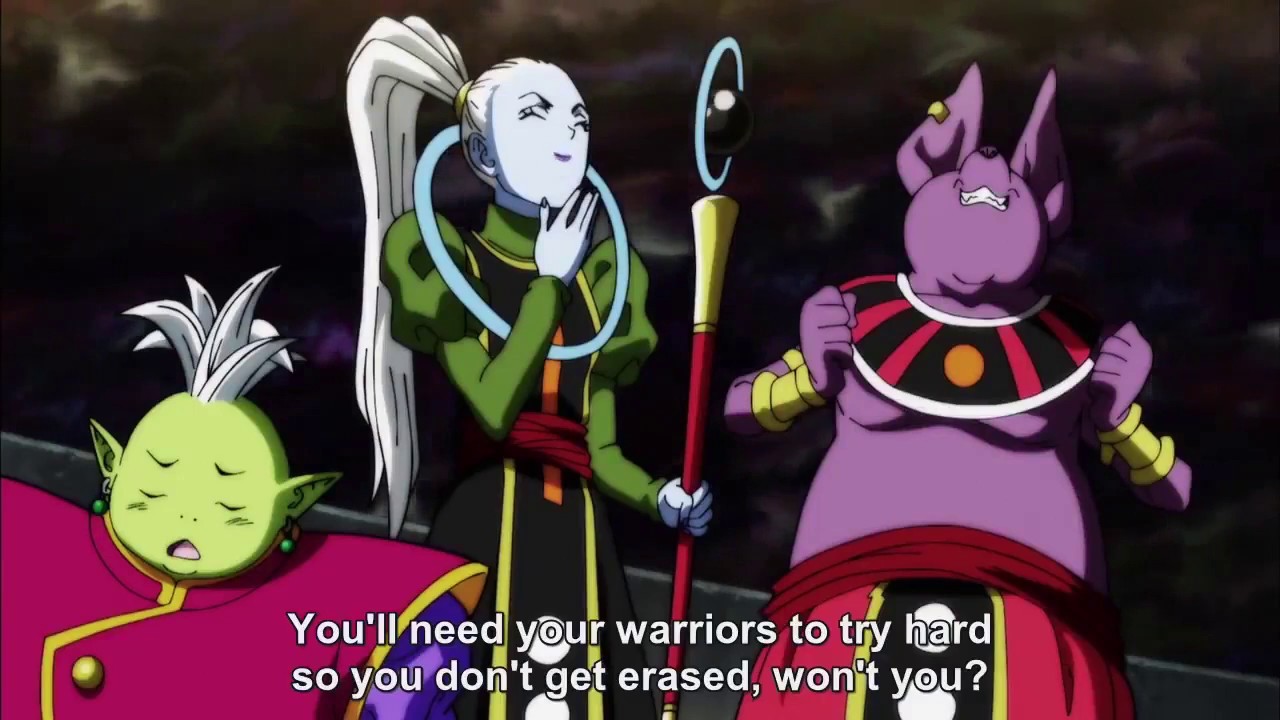 Vados said "Goodbye Champa" - Dragon Ball Super - YouTube