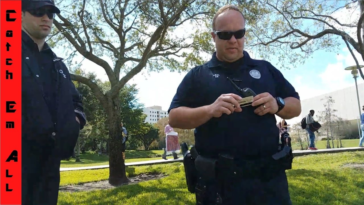 POLICE called on College Campus Fisherman CATCHING MONSTER PACU! - YouTube