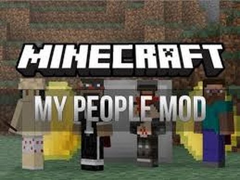 ! Minecraft Mod ! { MyPeople } ¿ Te apetecen compañeros en Minecraft ...