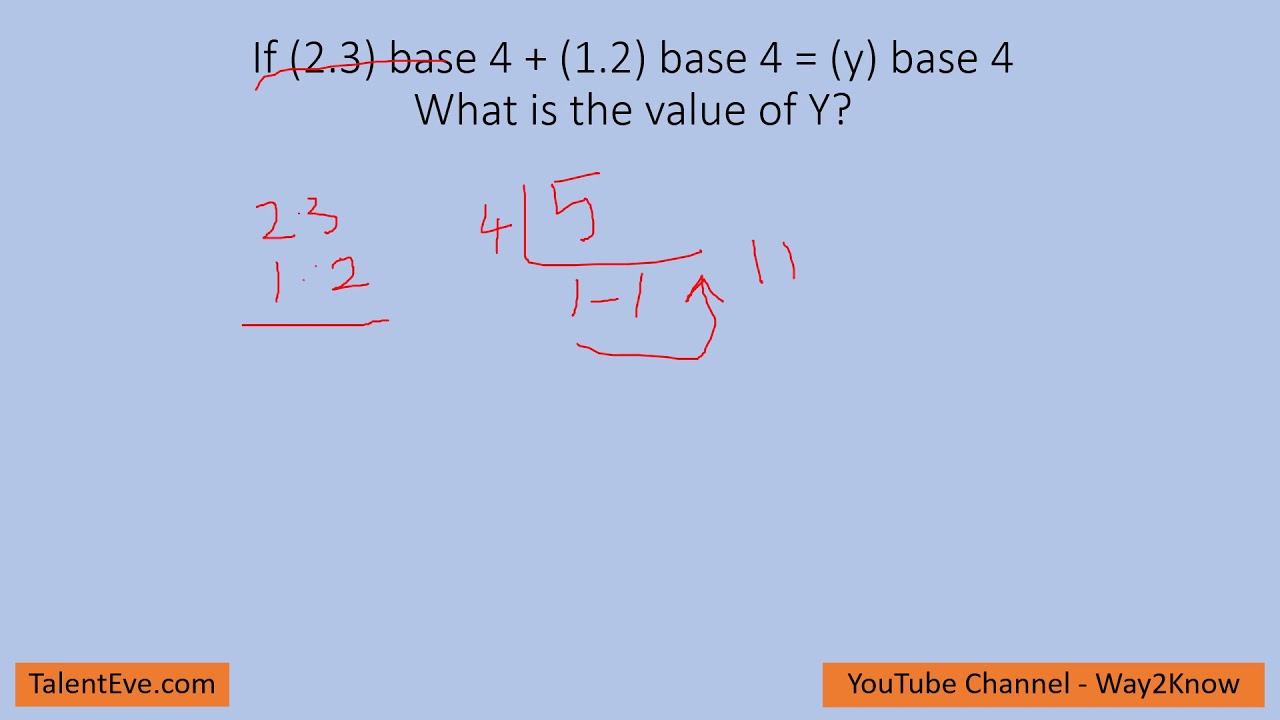 If 2 3 Base 4 1 2 Base 4 y Base 4 What Is The Value Of Y if-2-3-base-4-1-2-base-4-y-base-4-what-is-the-value-of-y