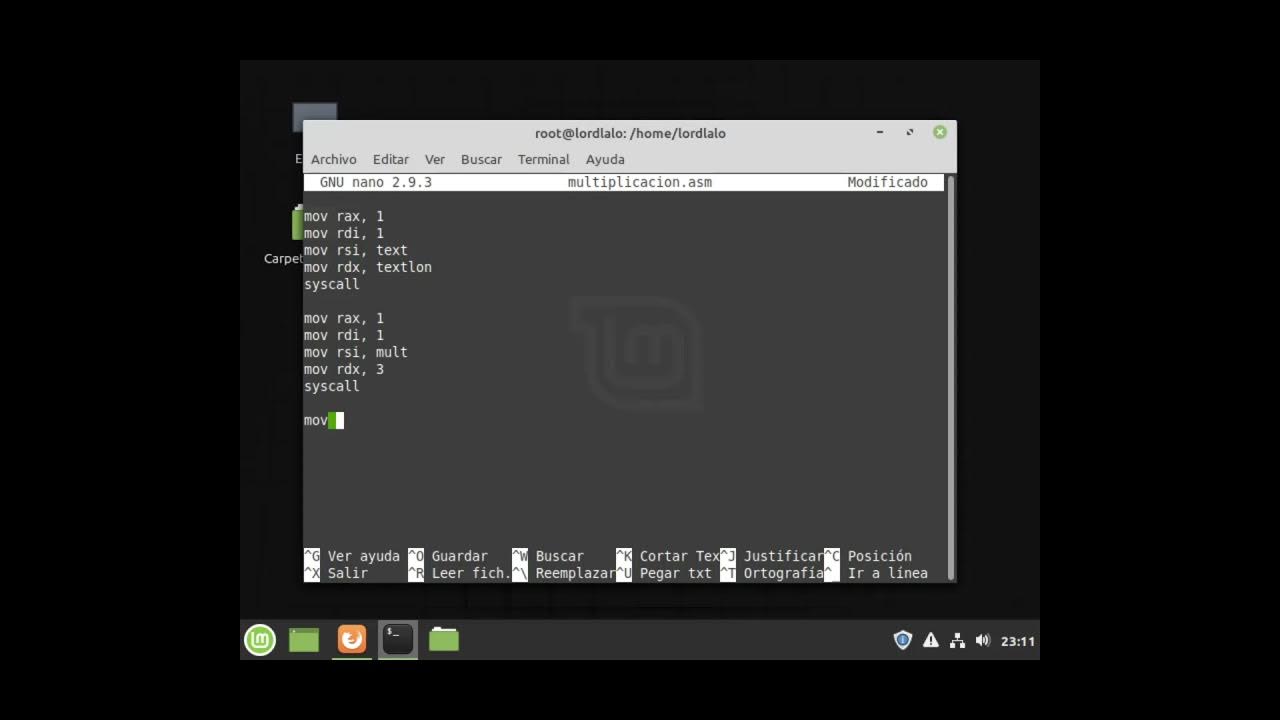 Multiplicación en Lenguaje Ensamblador - YouTube