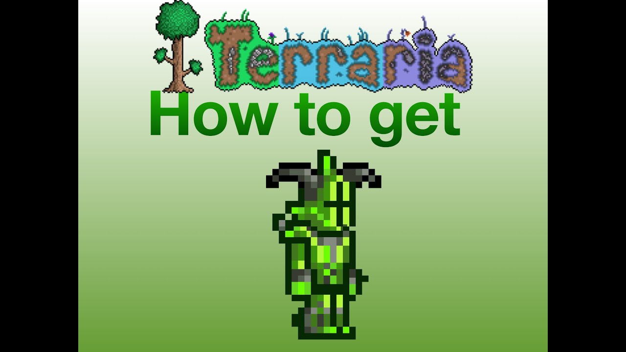 (How to get chlorophyte armor) - in Terraria - YouTube