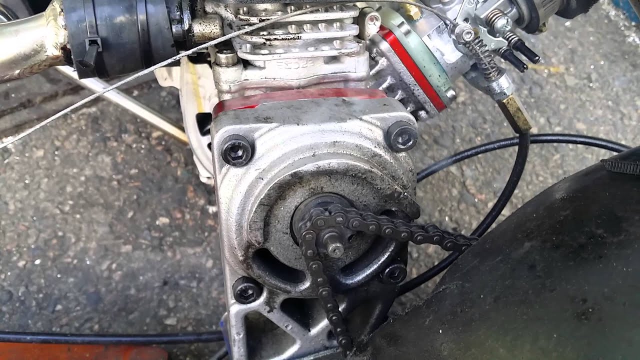 SCZ Racing 29cc goped test. - YouTube