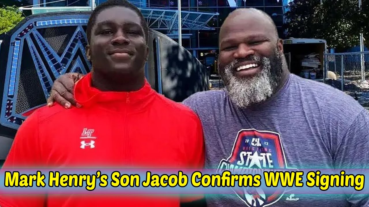 Mark Henry’s Son Jacob Confirms WWE Signing - YouTube