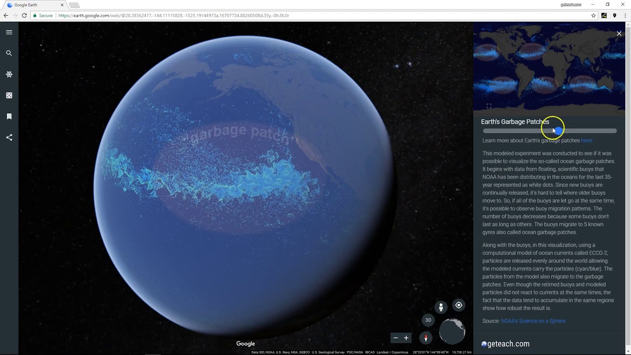 Garbage Patch - Googel Earth for Web/Mobile - YouTube