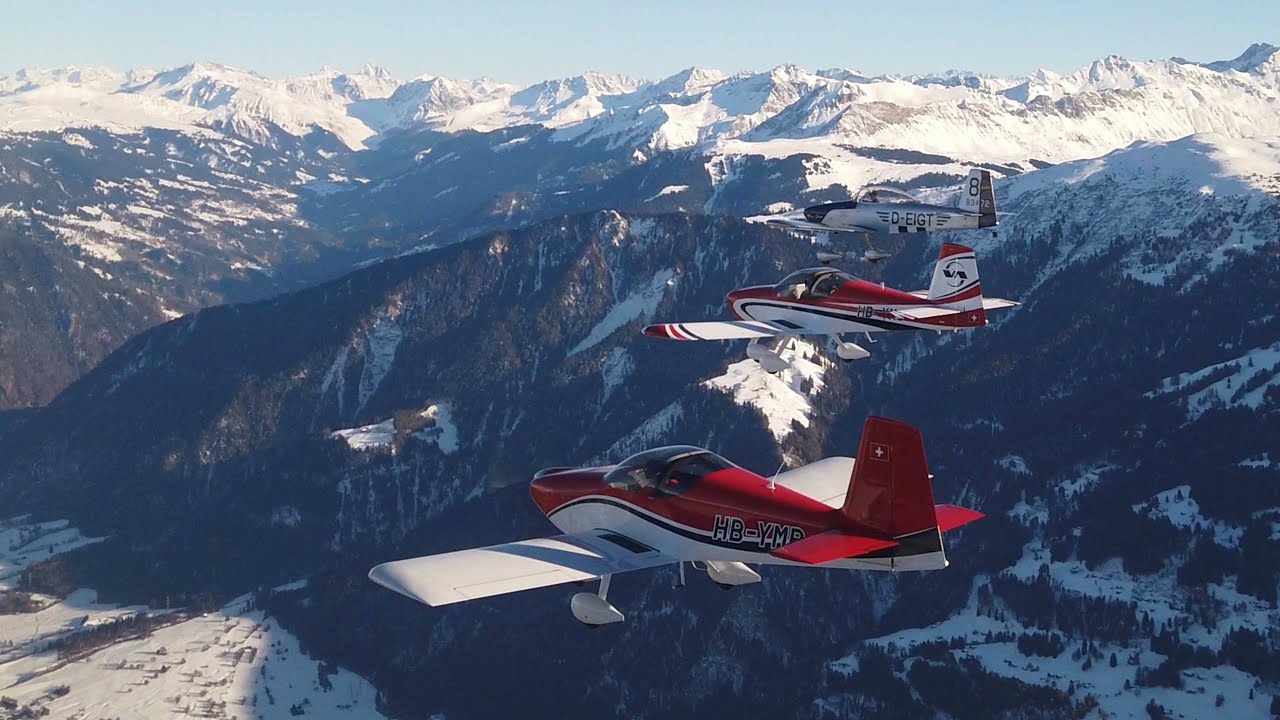 RV-flying in the Swiss Alps - YouTube