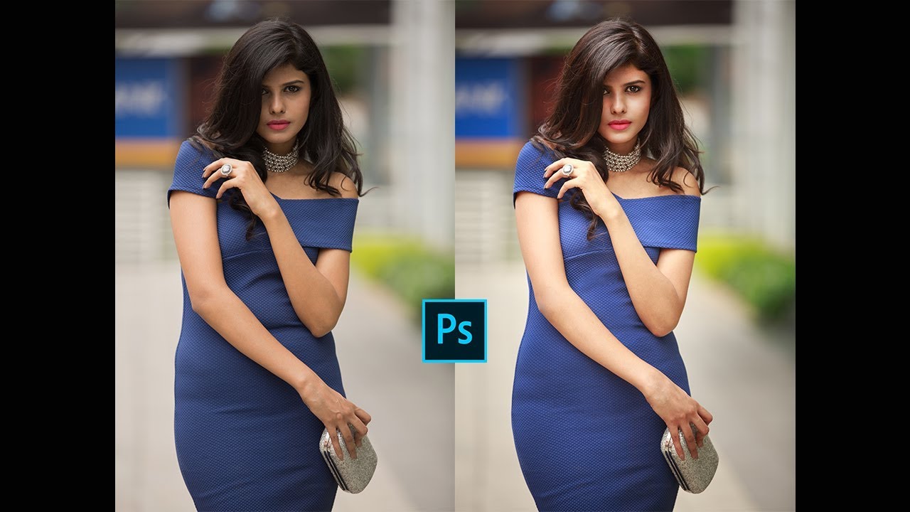 Photoshop Editing effects | Portrait retouch | Transformation - YouTube