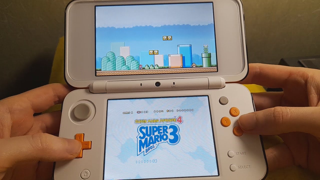 Super Mario Advance 4 for Nintendo 3DS Demo port gameplay 2DS XL New - YouTube