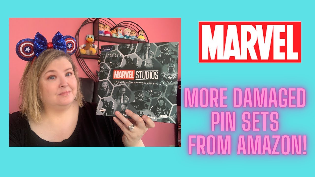 More MARVEL pin sets from Amazon- Marvel Mystery Unboxing, Disney Pin ...