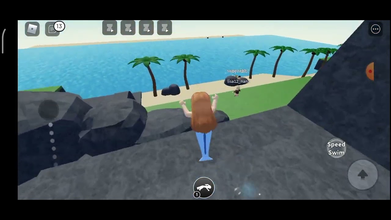 roblox h20 mermaid testing - YouTube