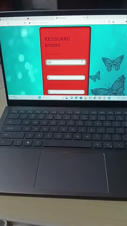 Keyboard events in javascript |CodeWithDakshi #codewithdakshi #code # ...