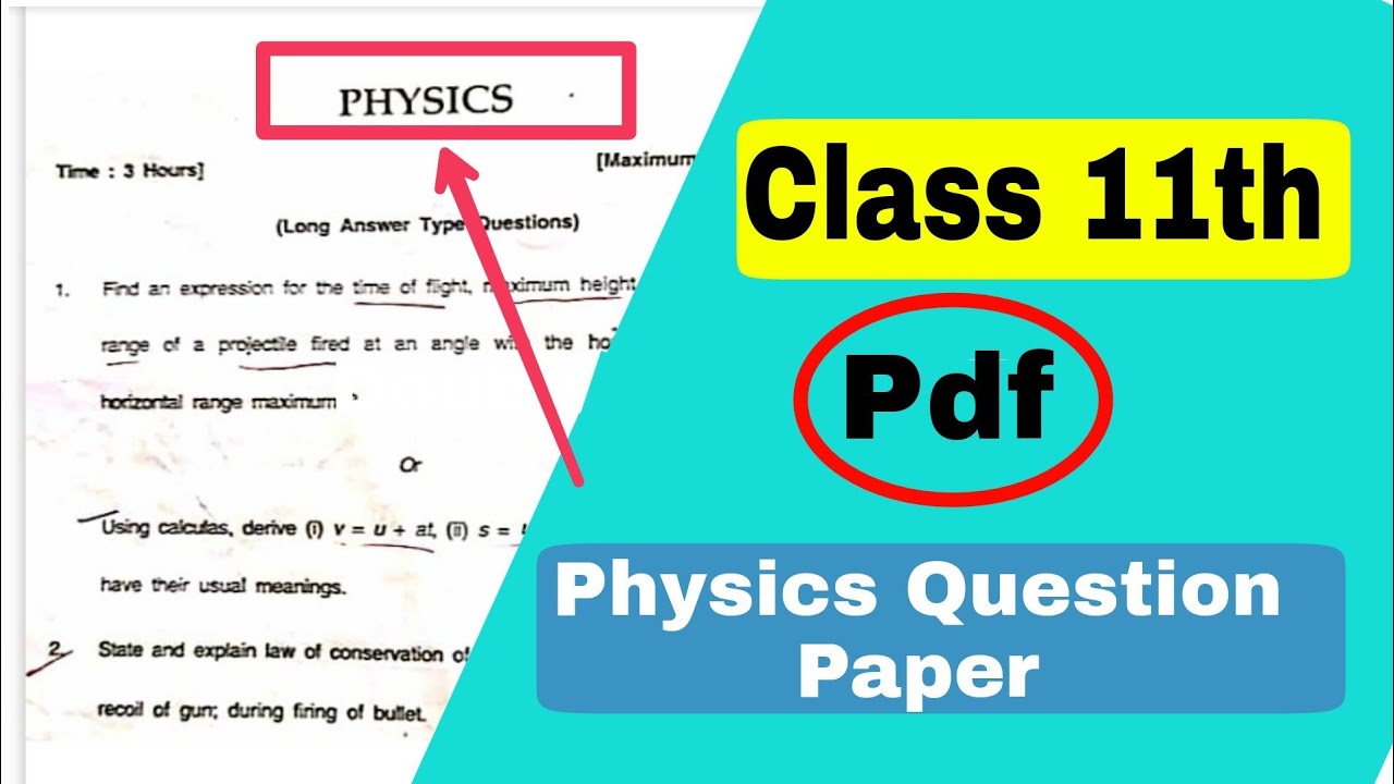 Jkbose News Today Jkbose Class 11th Physics Paper Jkbose Update jkbose-news-today-jkbose-class-11th-physics-paper-jkbose-update