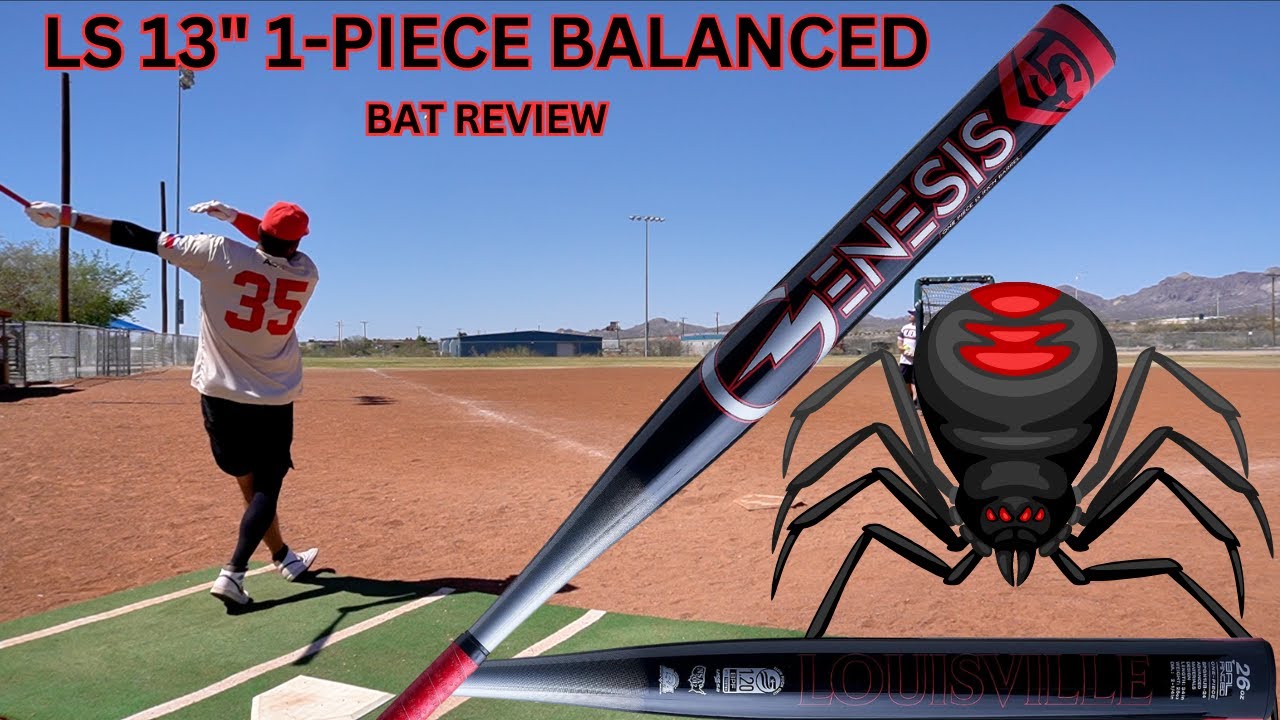 Hitting with the 13" Balanced Louisville Slugger Black Widow Genesis ...