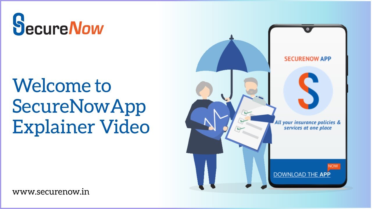 SecureNow App -Explainer Video - YouTube