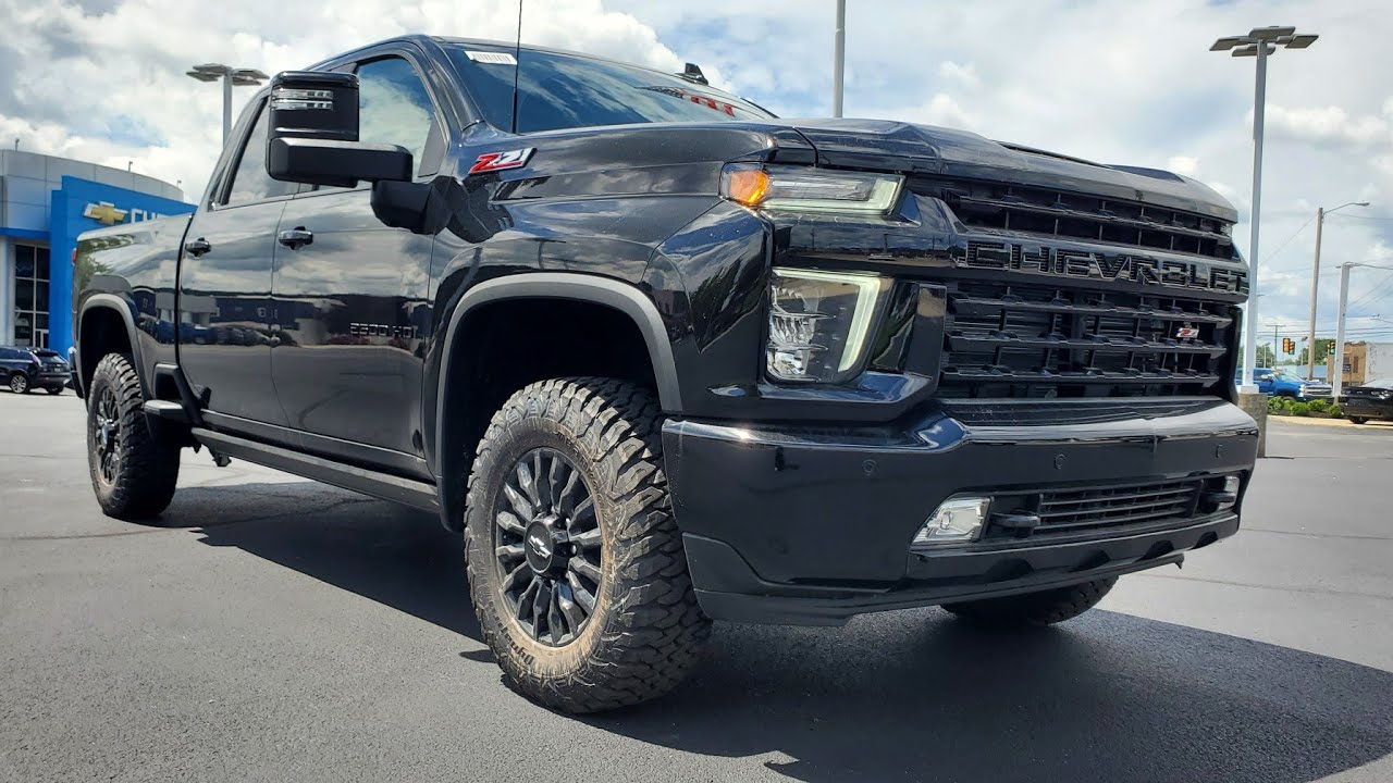 2022 Chevrolet Silverado 2500HD LTZ Midnight Edition Overview - YouTube