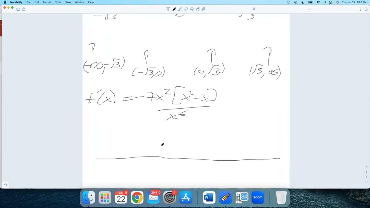 Curve Sketching Rational Function Example 1. (46:14) - YouTube