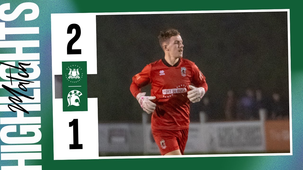 Bradford (Park Avenue) vs Blyth Spartans | Match Highlights - YouTube