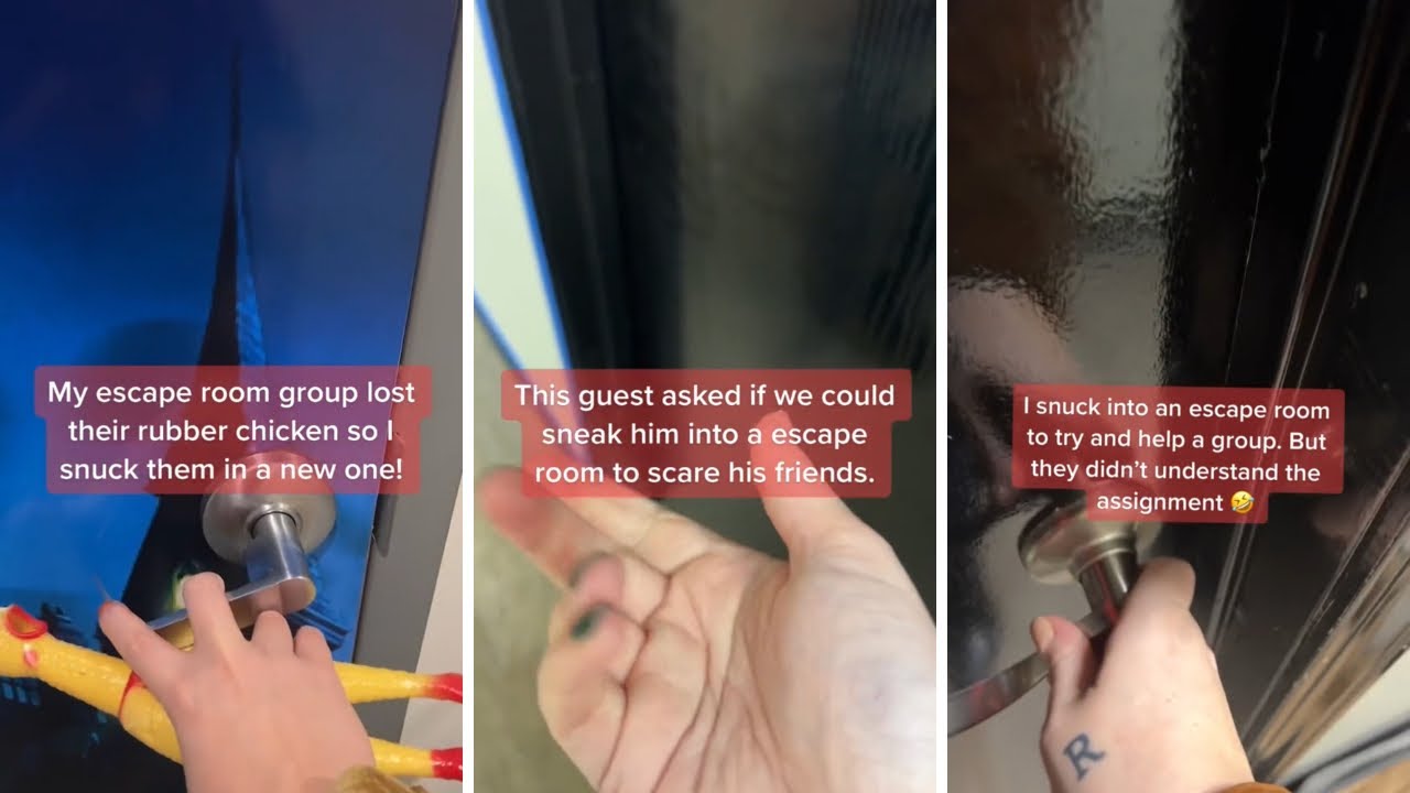 Mind-Blowing Escape Room TikTok Compilation - YouTube