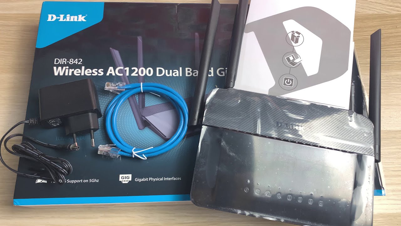 Dlink Dir 842 D Link Dir 842 Ac1200 Dualband Gigabit Router Dlink Gigabit Router Youtube