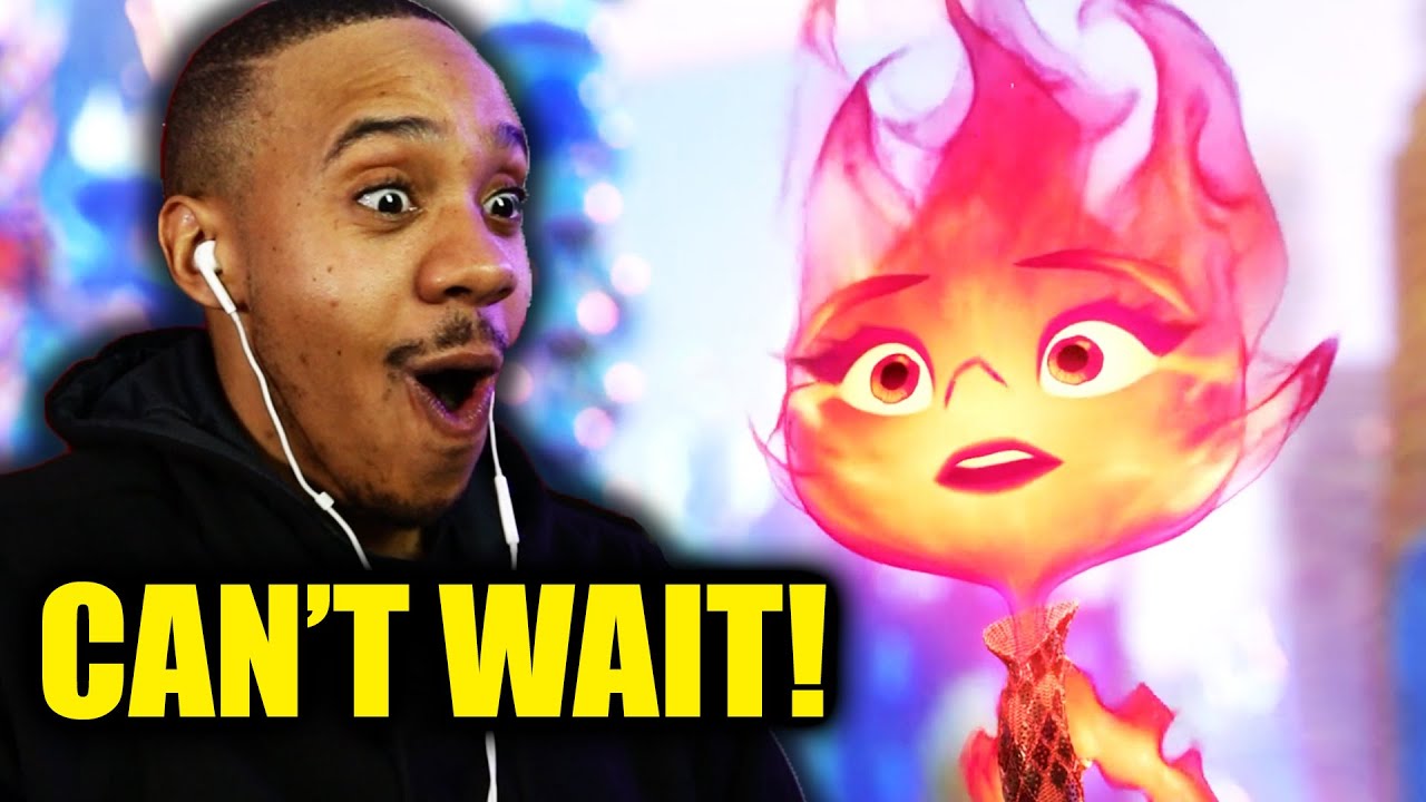 THIS LOOKS SO COOL!!! Elemental Official Trailer Reaction | Pixar - YouTube